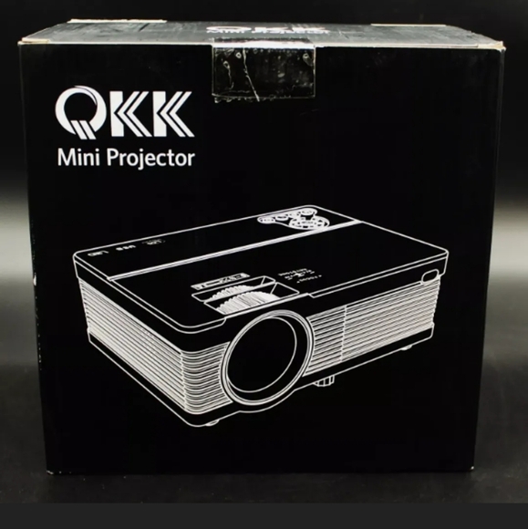 Cameras, Photo & Video | Qkk Mini Projector Black And White Qkk Mini ...